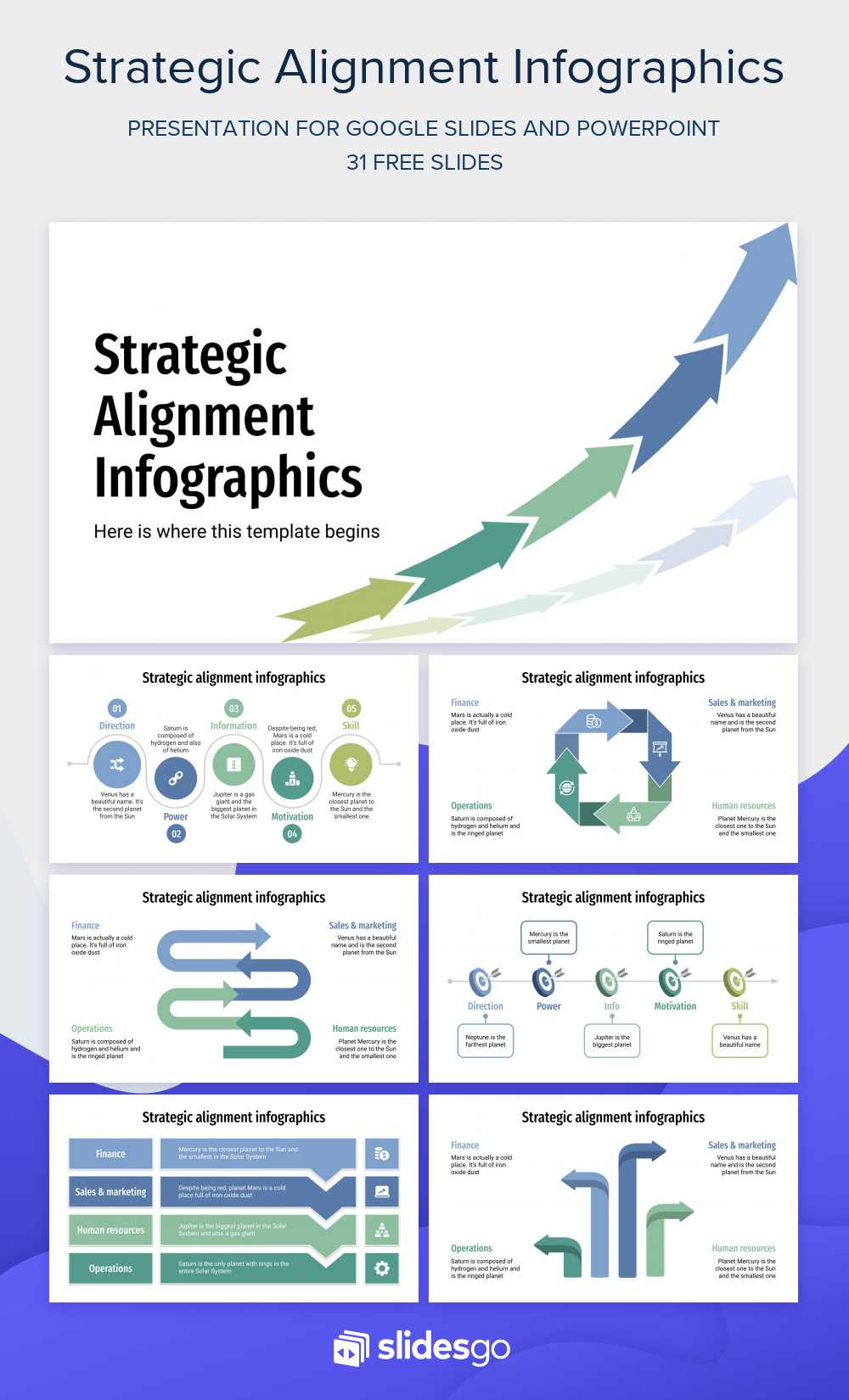 Strategic Alignment Infographics | Google Slides & PPT