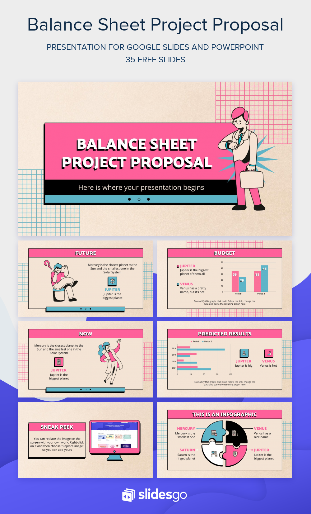 Balance Sheet Project Proposal | Google Slides & PPT