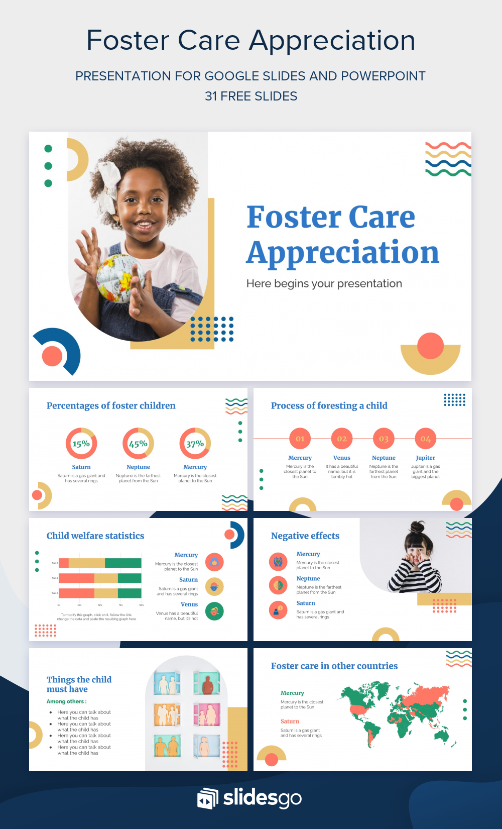 Foster Care Appreciation | Google Slides & PowerPoint