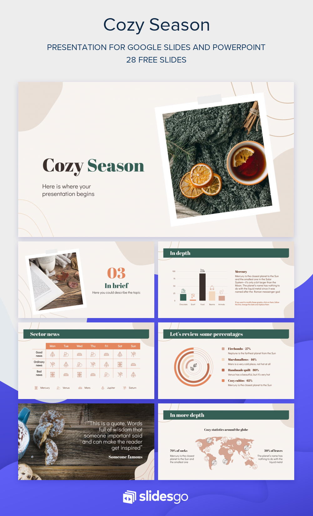 Cozy Season | Template for Google Slides and PowerPoint