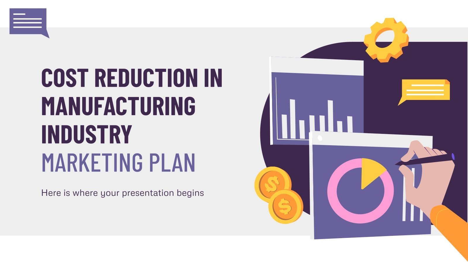 Cost Reduction in Manufacturing Industry Marketing Plan