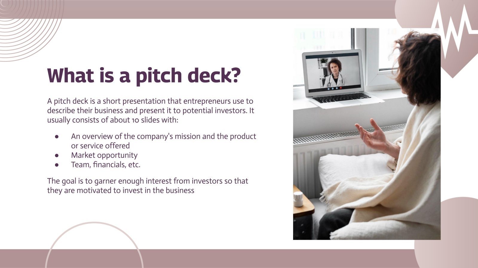 Advanced Telecare Device Pitch Deck Presentation