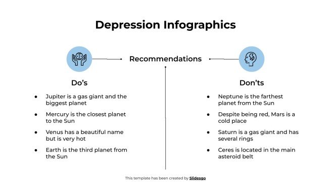 Depression Infographics
