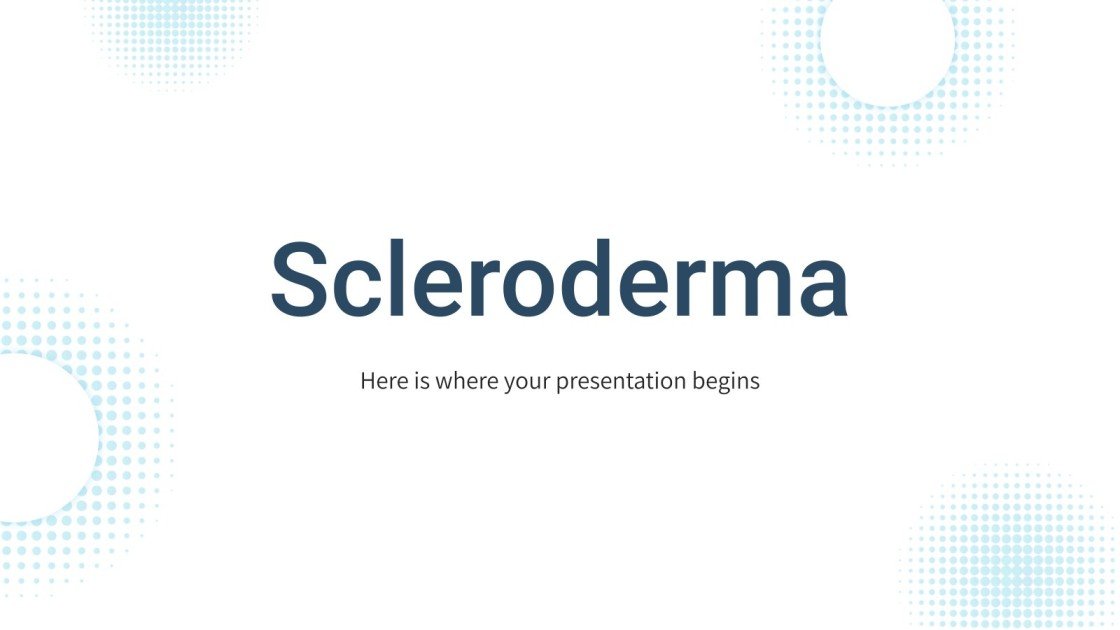 Scleroderma Presentation