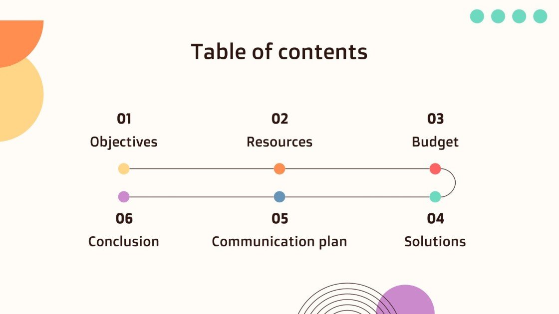 Cycle Diagrams Theme for a Project Proposal Presentation