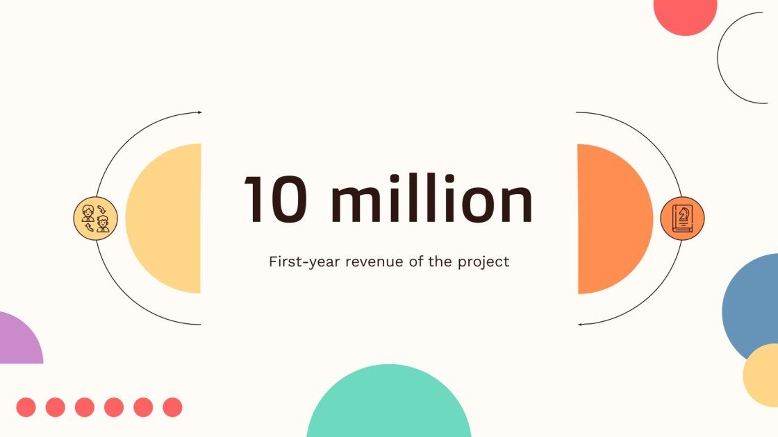 Cycle Diagrams Theme for a Project Proposal Presentation