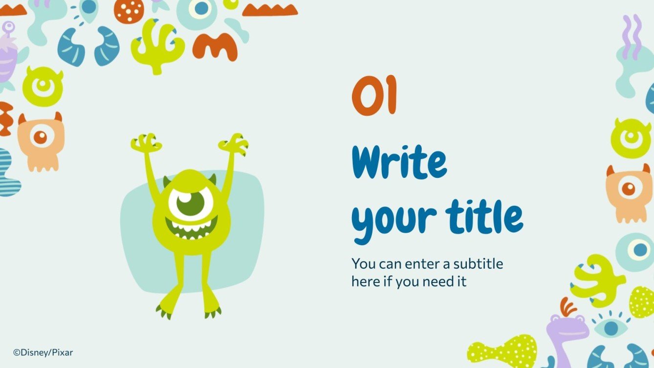 Monsters Presentation