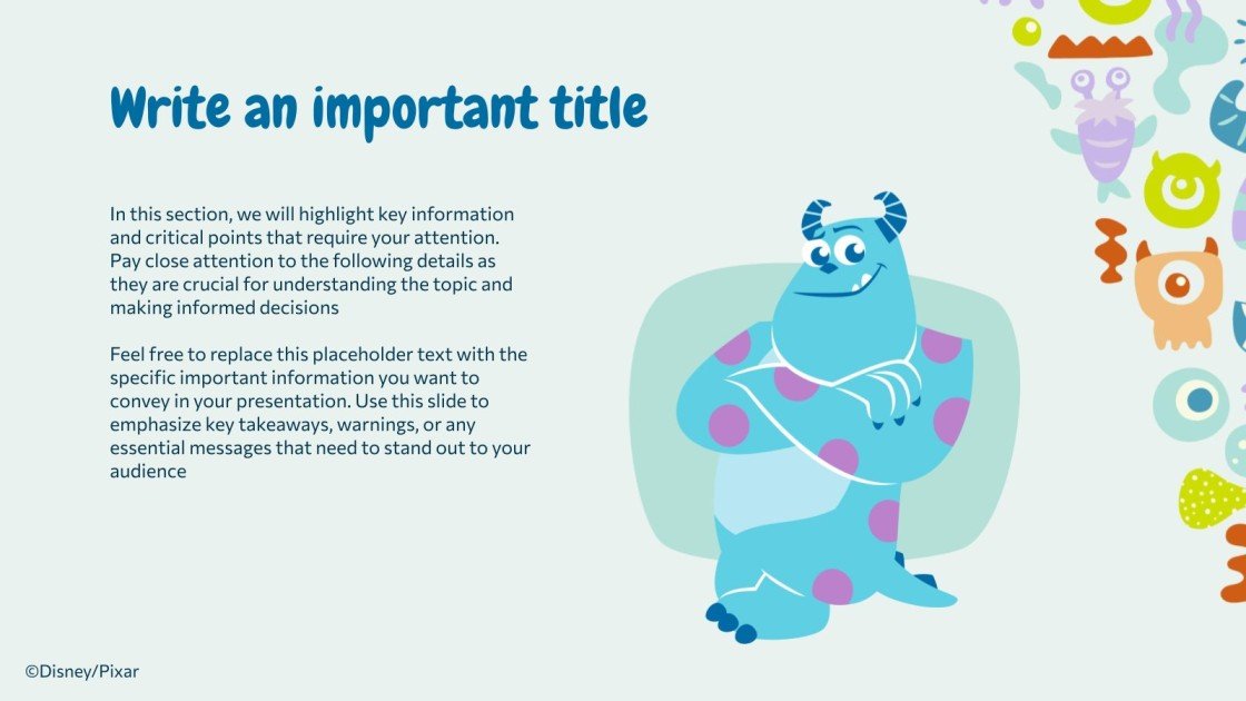 Monsters Presentation