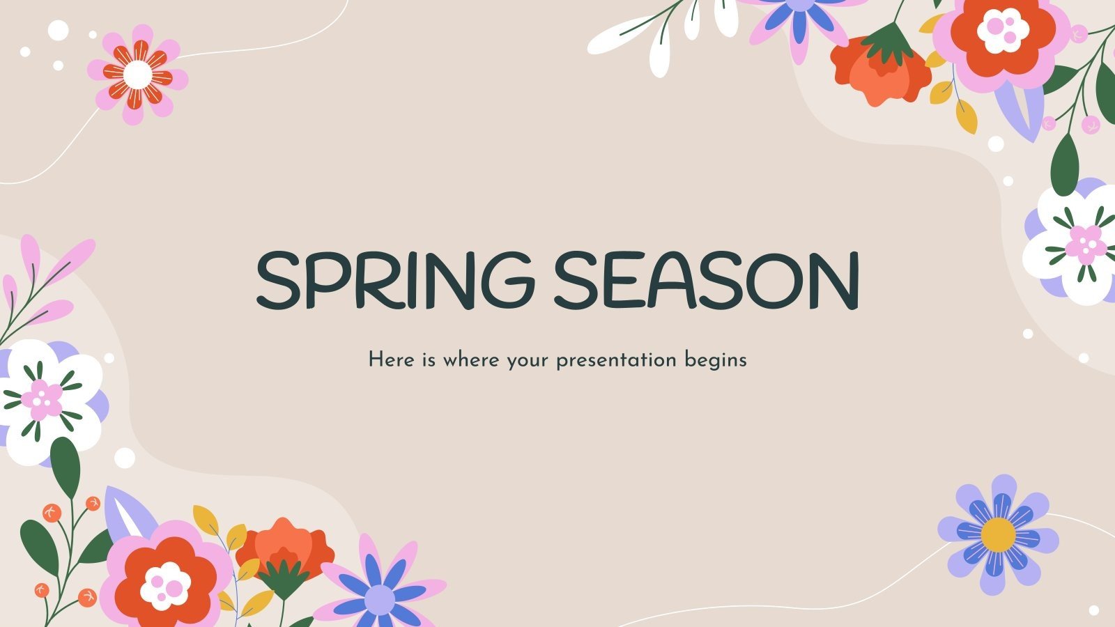 Spring Season Presentation