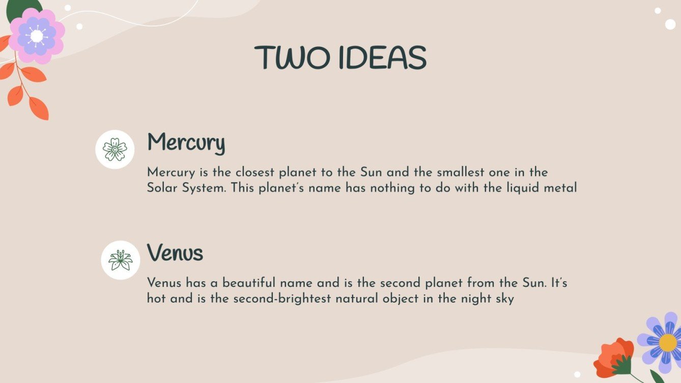 Spring Season Presentation