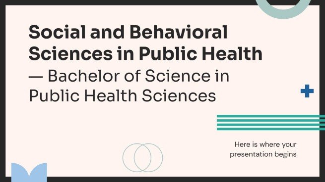Social and Behavioral Sciences in Public Health