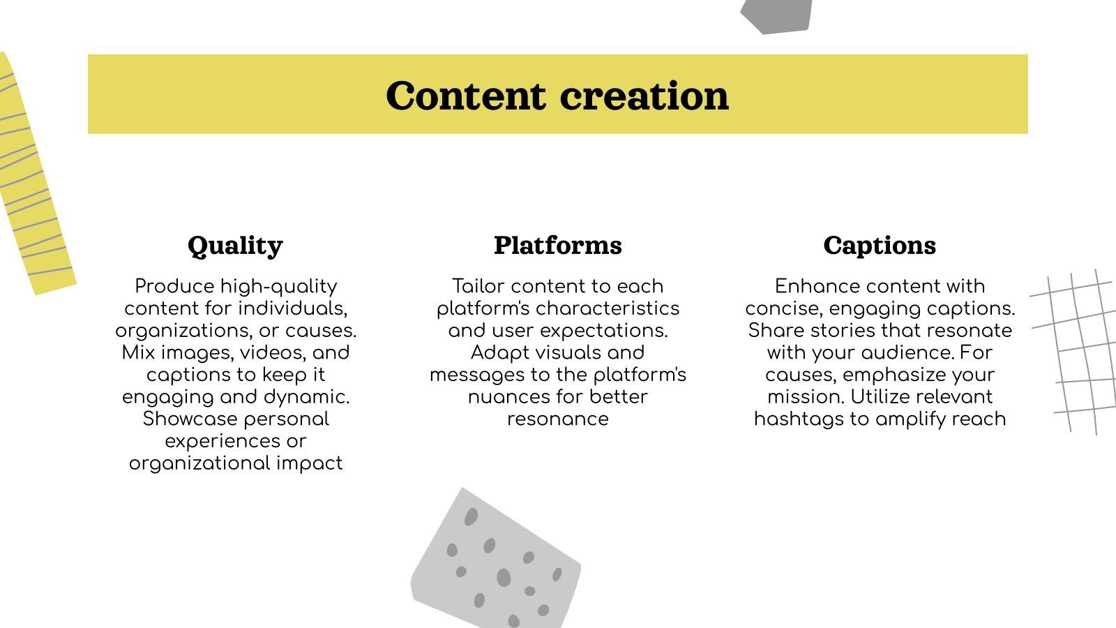 Social Media Collaboration Presentation
