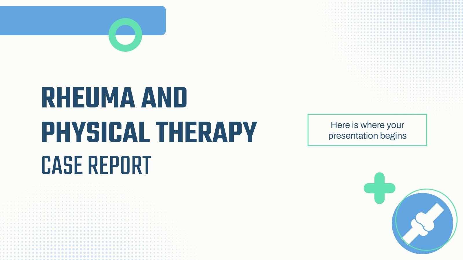 Rheuma and Physical Therapy Case Report Presentation
