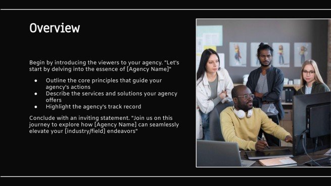 Digital Animation Agency Presentation