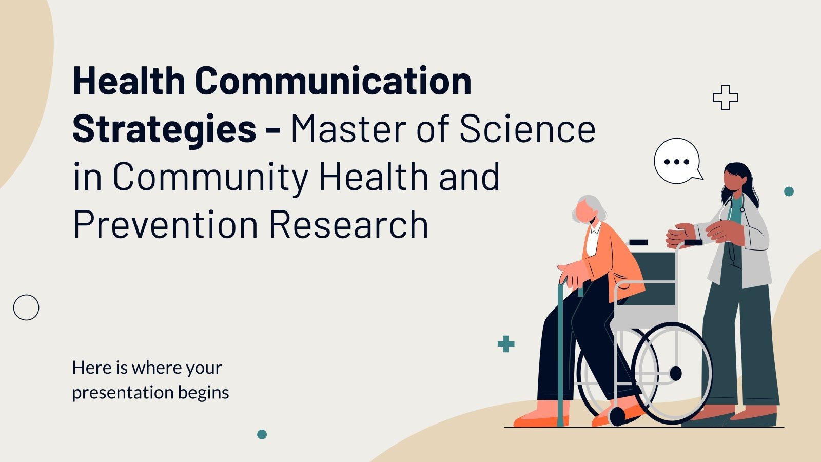 Health Communication Strategies - Master in Community Health