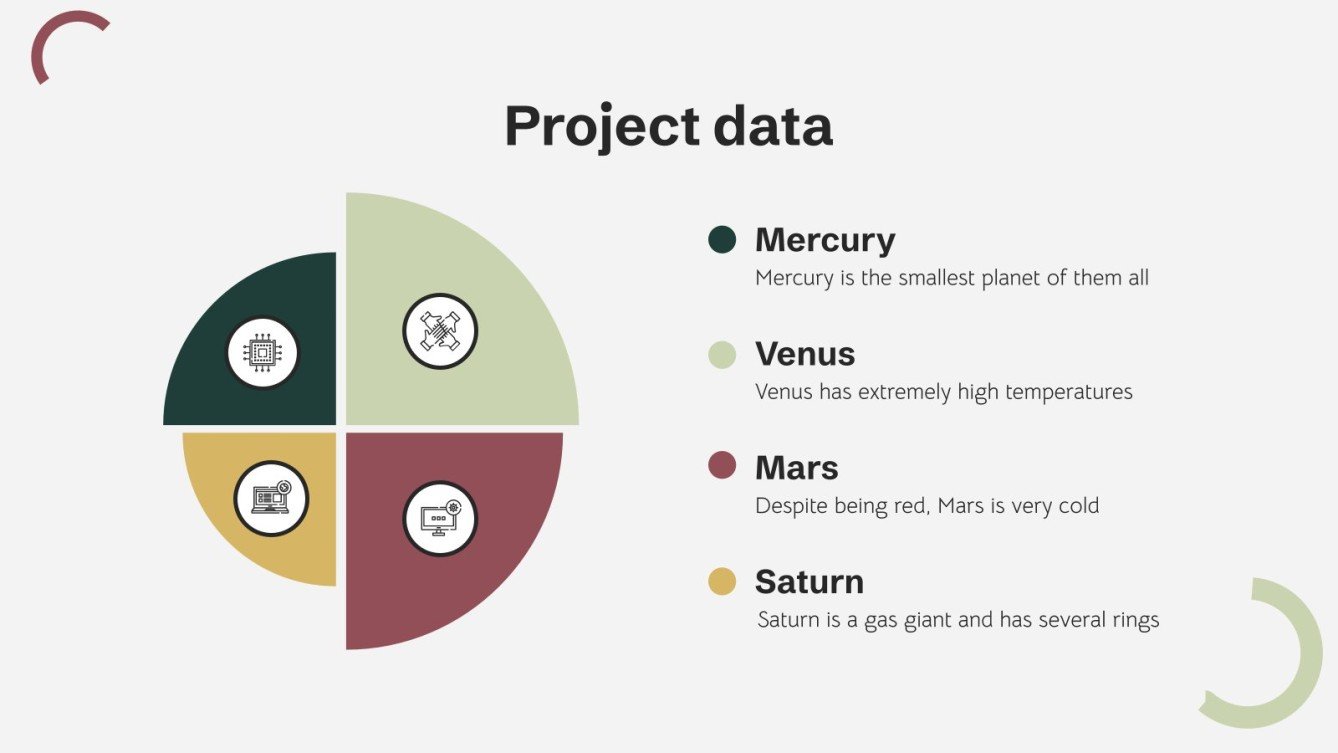 Cycle Diagrams Theme for a Project Proposal