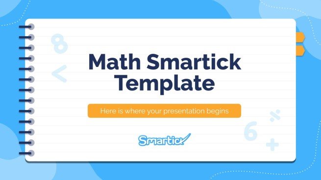 Math Smartick Template Google Slides and PowerPoint Template