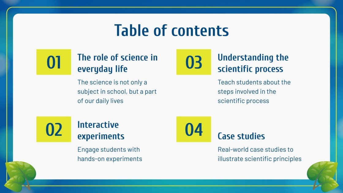 Ecology and Ecosystems - 9th Grade Presentation