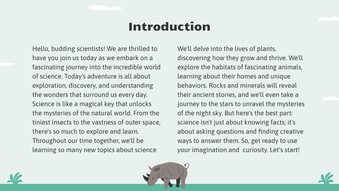 Life Sciences - 4th Grade Presentation