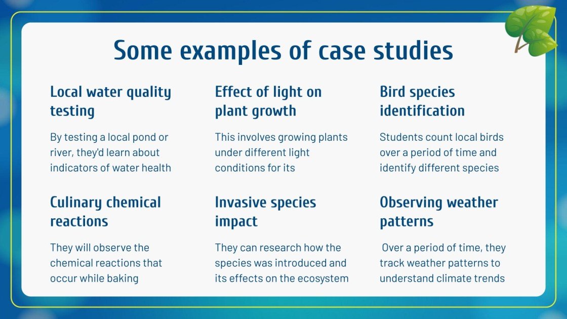 Ecology and Ecosystems - 9th Grade Presentation