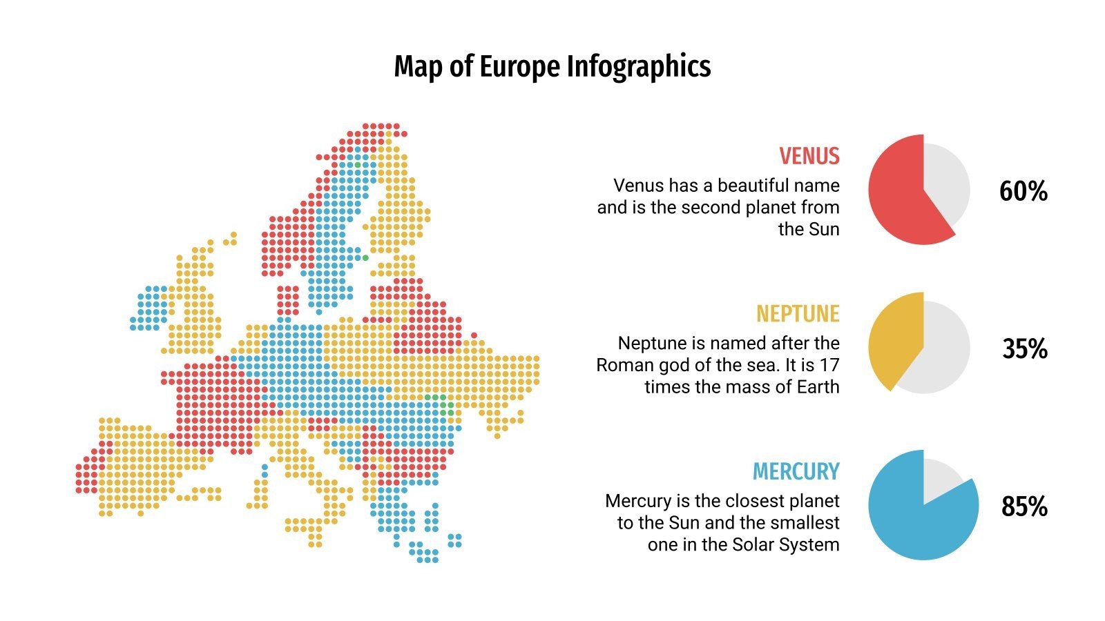 Map of Europe Infographics for Google Slides and PowerPoint
