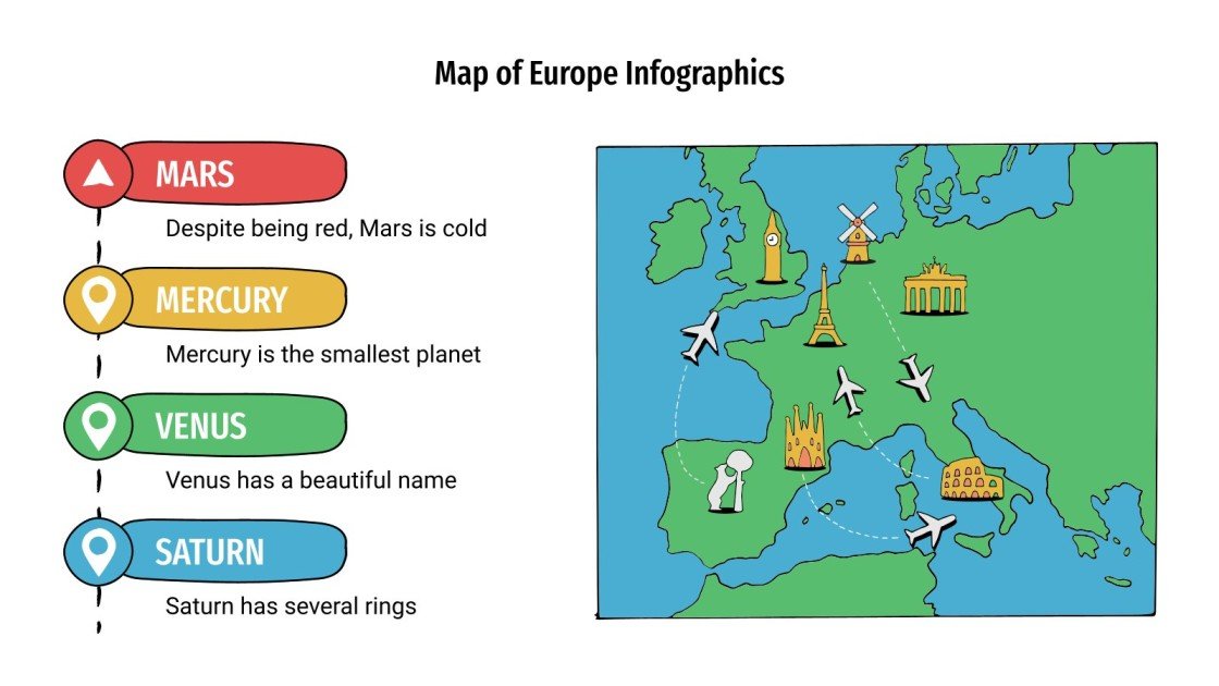 Map of Europe Infographics for Google Slides and PowerPoint