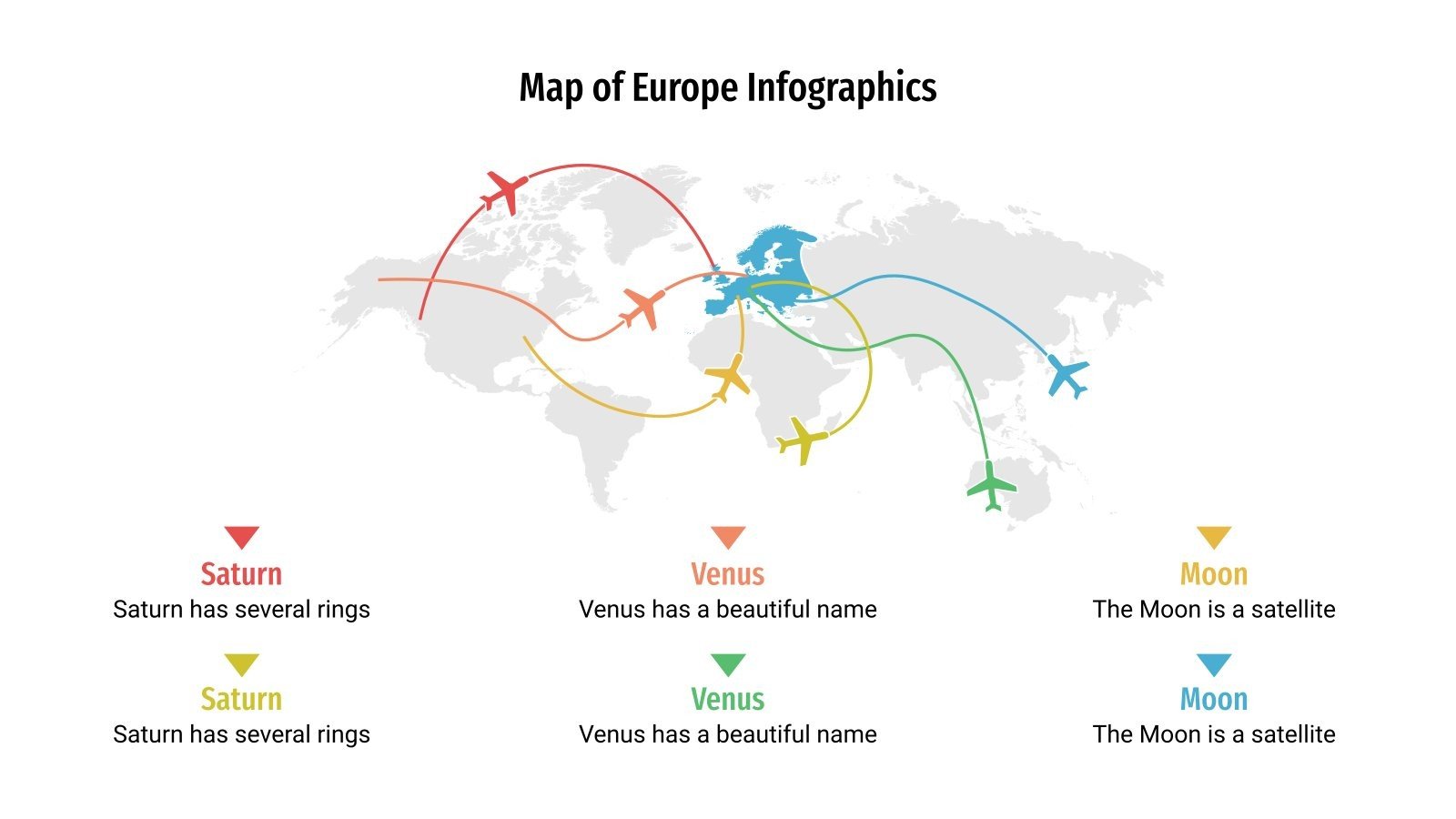 Map of Europe Infographics for Google Slides and PowerPoint