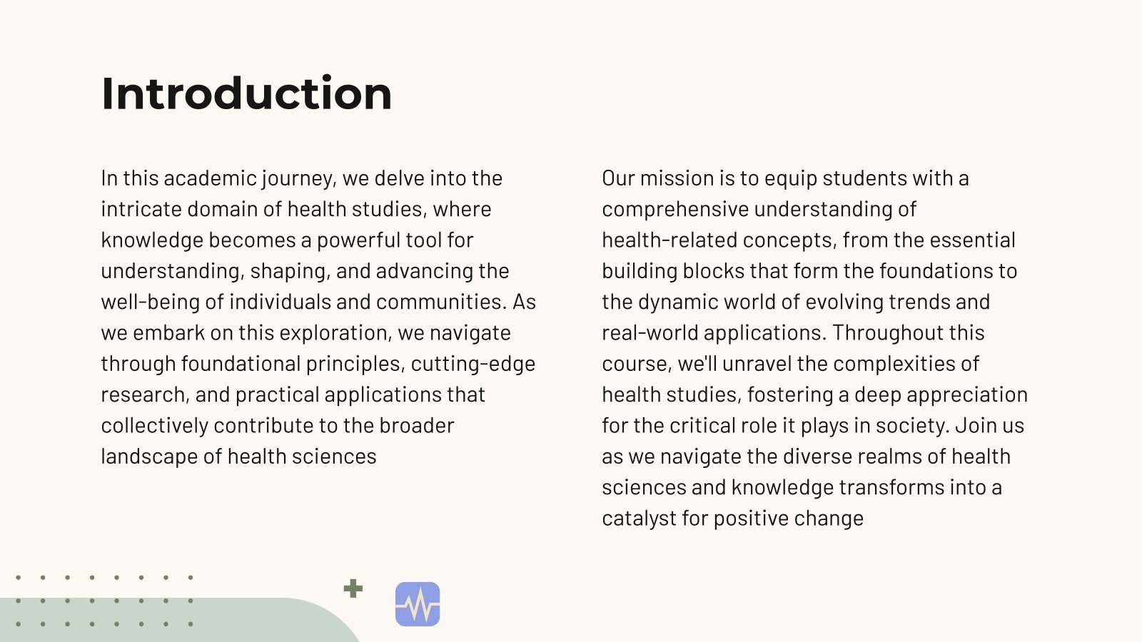 Social and Behavioral Sciences in Public Health - Bachelor