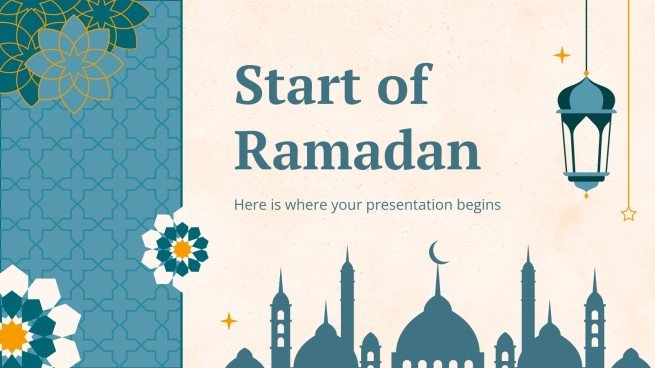 Présentation Début du Ramadan