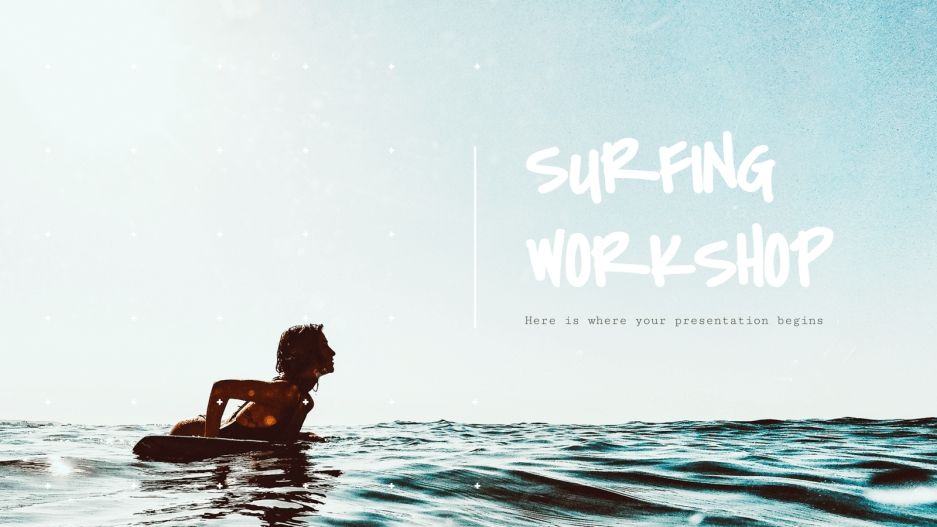 Surfing Worksop Google Slides Theme & PowerPoint Template