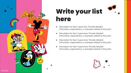 Mickey and Friends Presentation