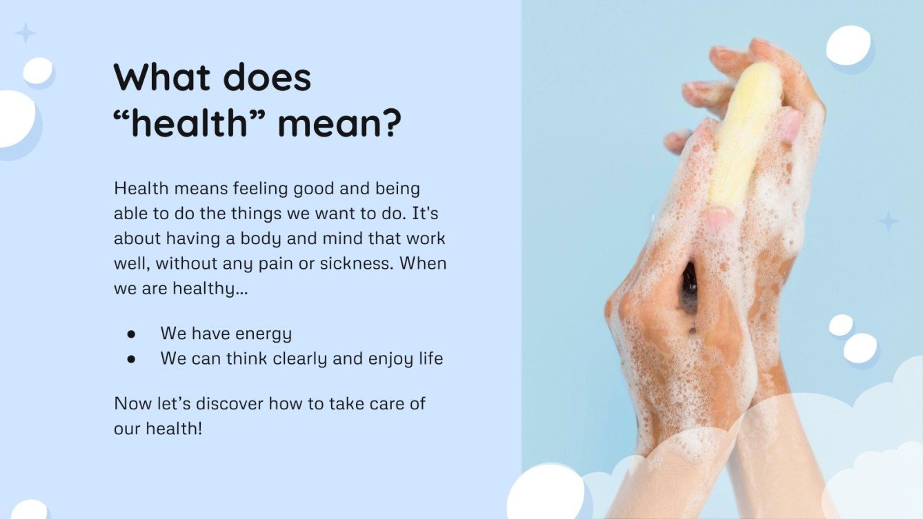 Personal Hygiene and Cleanliness - 5th Grade Presentation