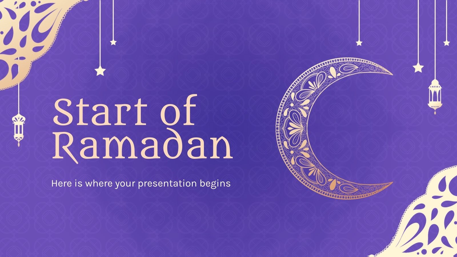 Start of Ramadan Presentation