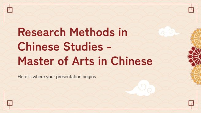 Free Chinese Language-themed Google Slides and PPT Templates