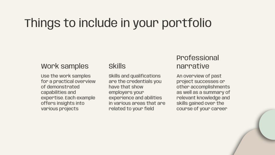 Geometric Pastel Papercut Style Portfolio Presentation