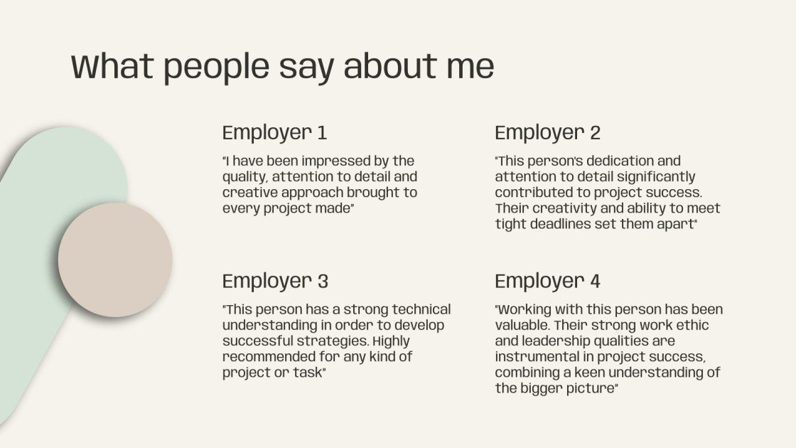 Geometric Pastel Papercut Style Portfolio Presentation