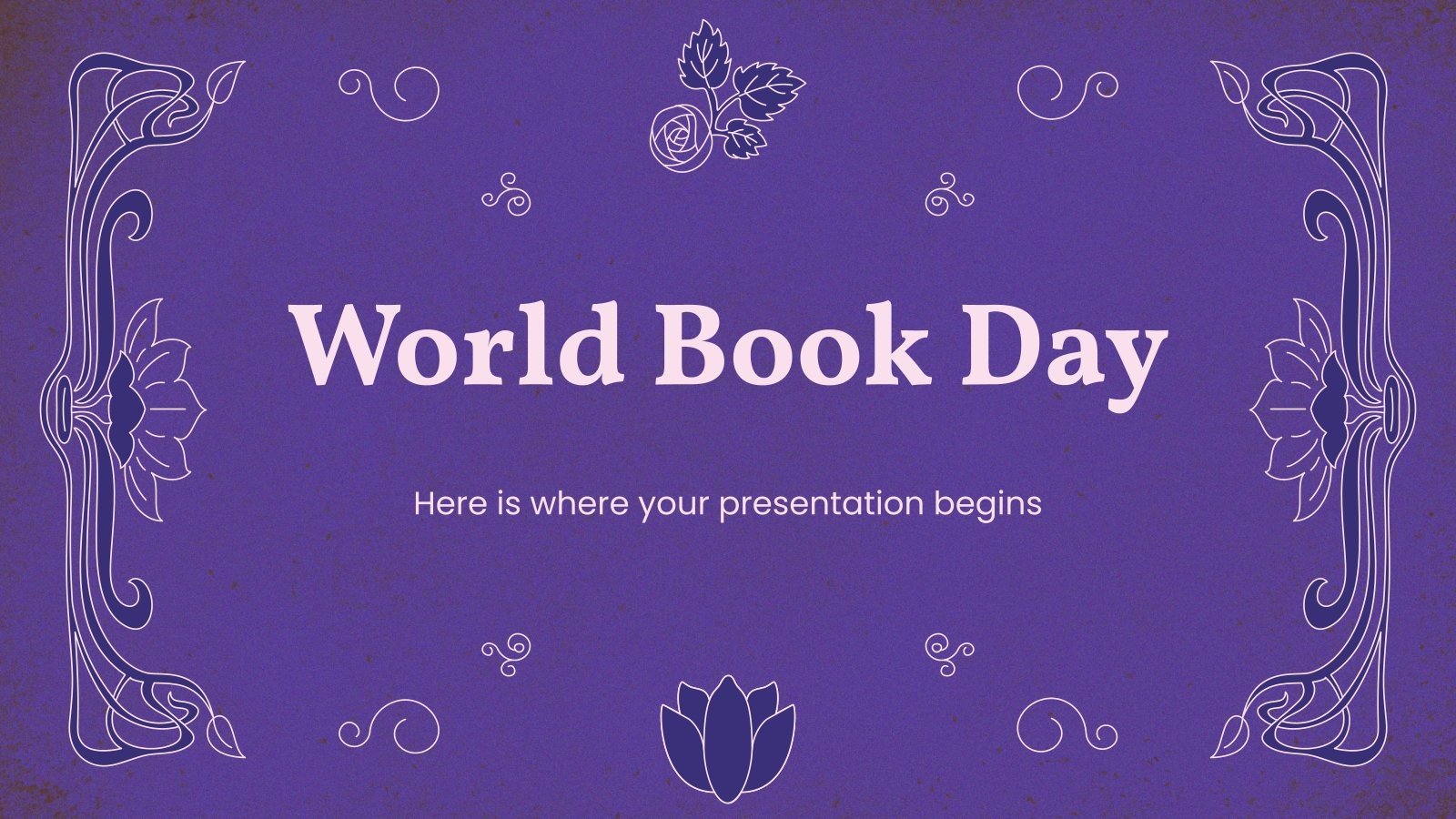 World Book Day Presentation