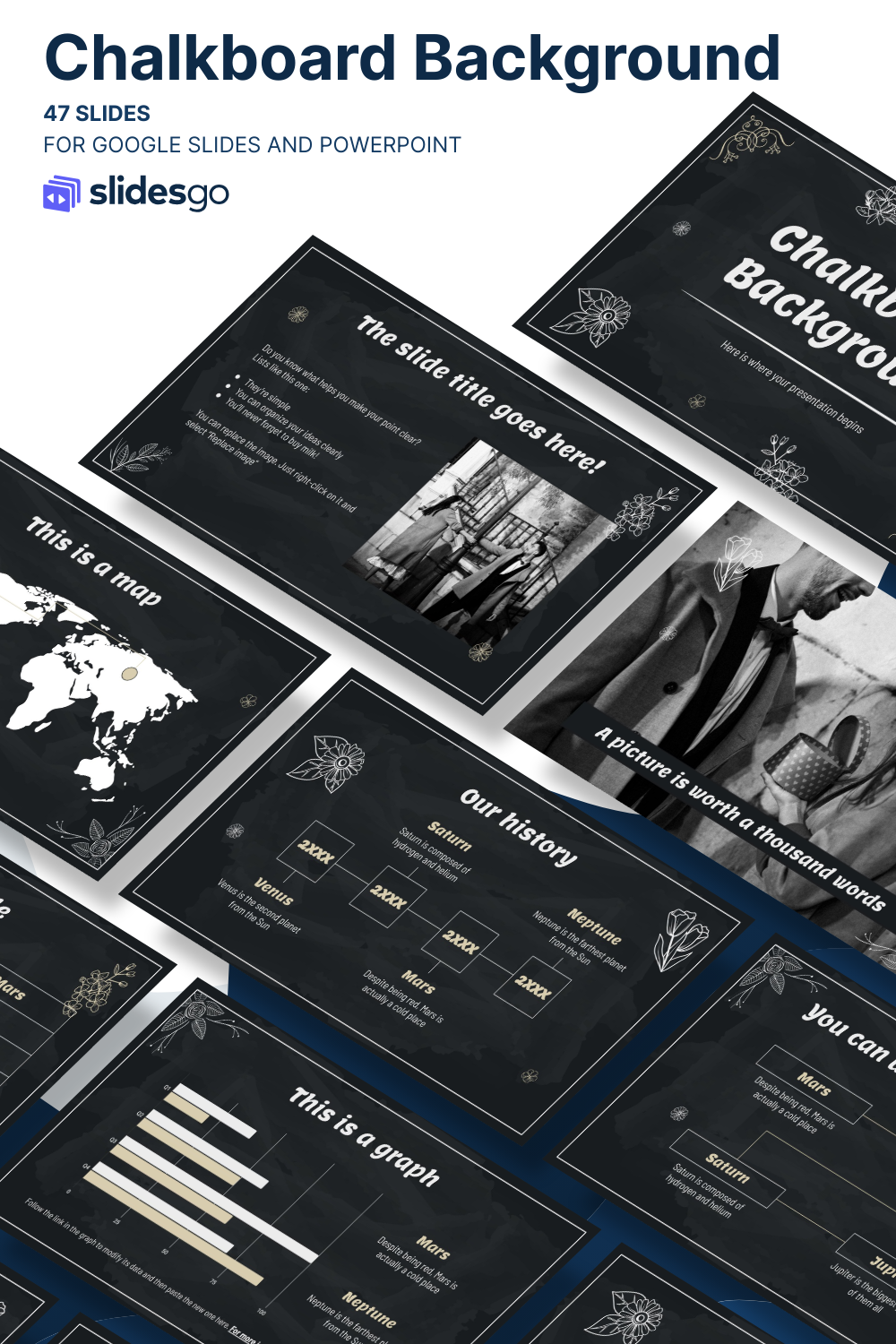Chalkboard Background Presentation