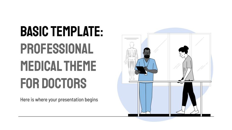 Basic Template: Professional Medical Theme for Doctors