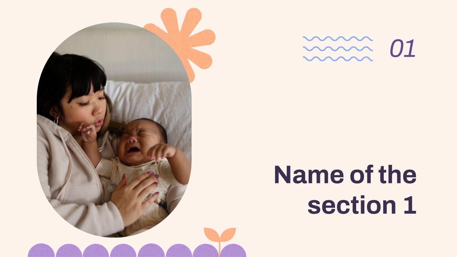 Postpartum Healthcare Center | Google Slides and PowerPoint