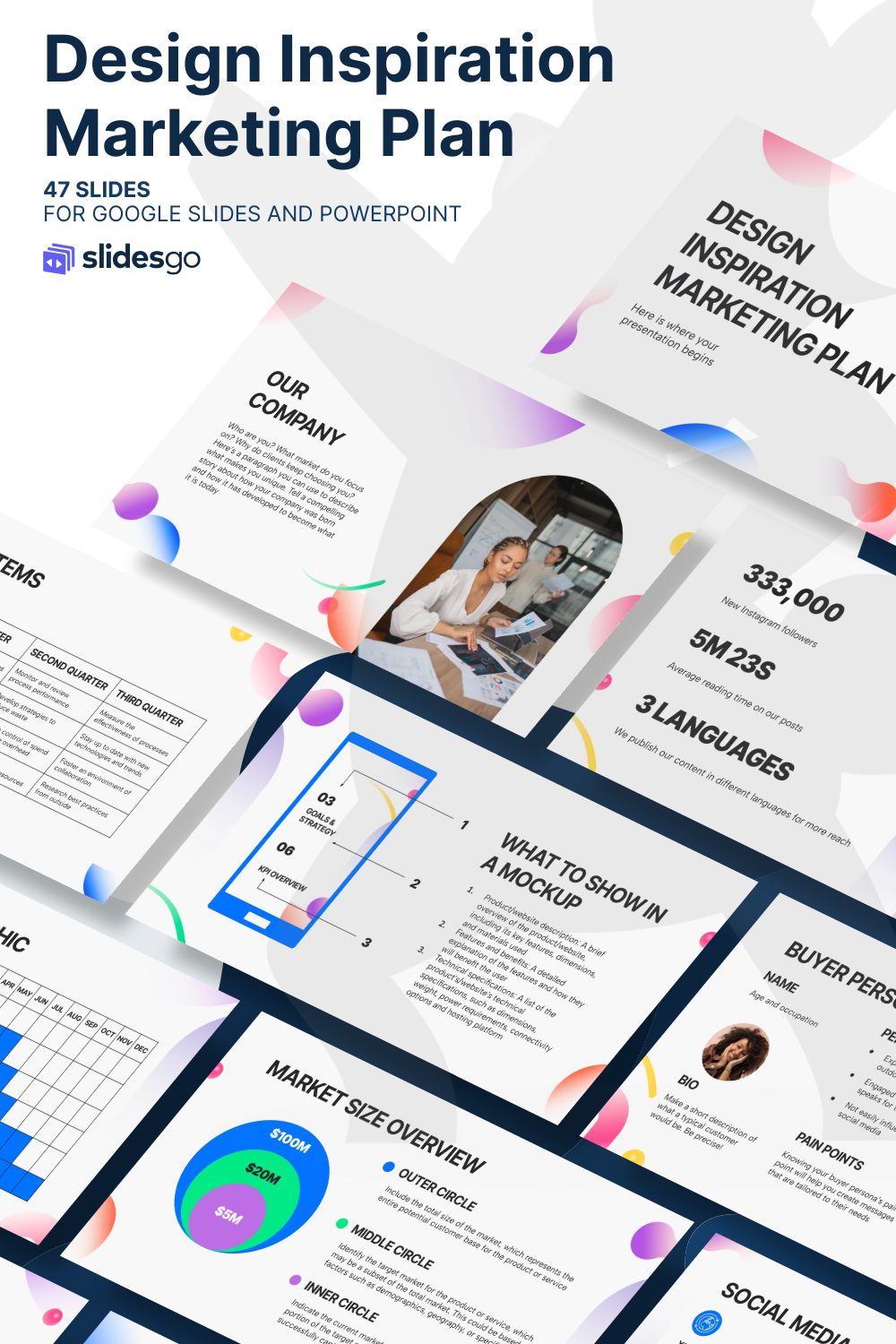 Design Inspiration Marketing Plan Presentation