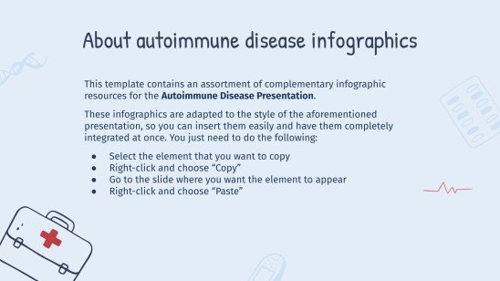 Autoimmune Disease Infographics | Google Slides & PowerPoint
