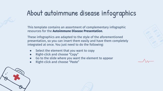 Autoimmune Disease Infographics | Google Slides & PowerPoint
