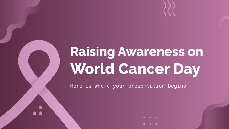 Raising Awareness on World Cancer Day | Google Slides & PPT