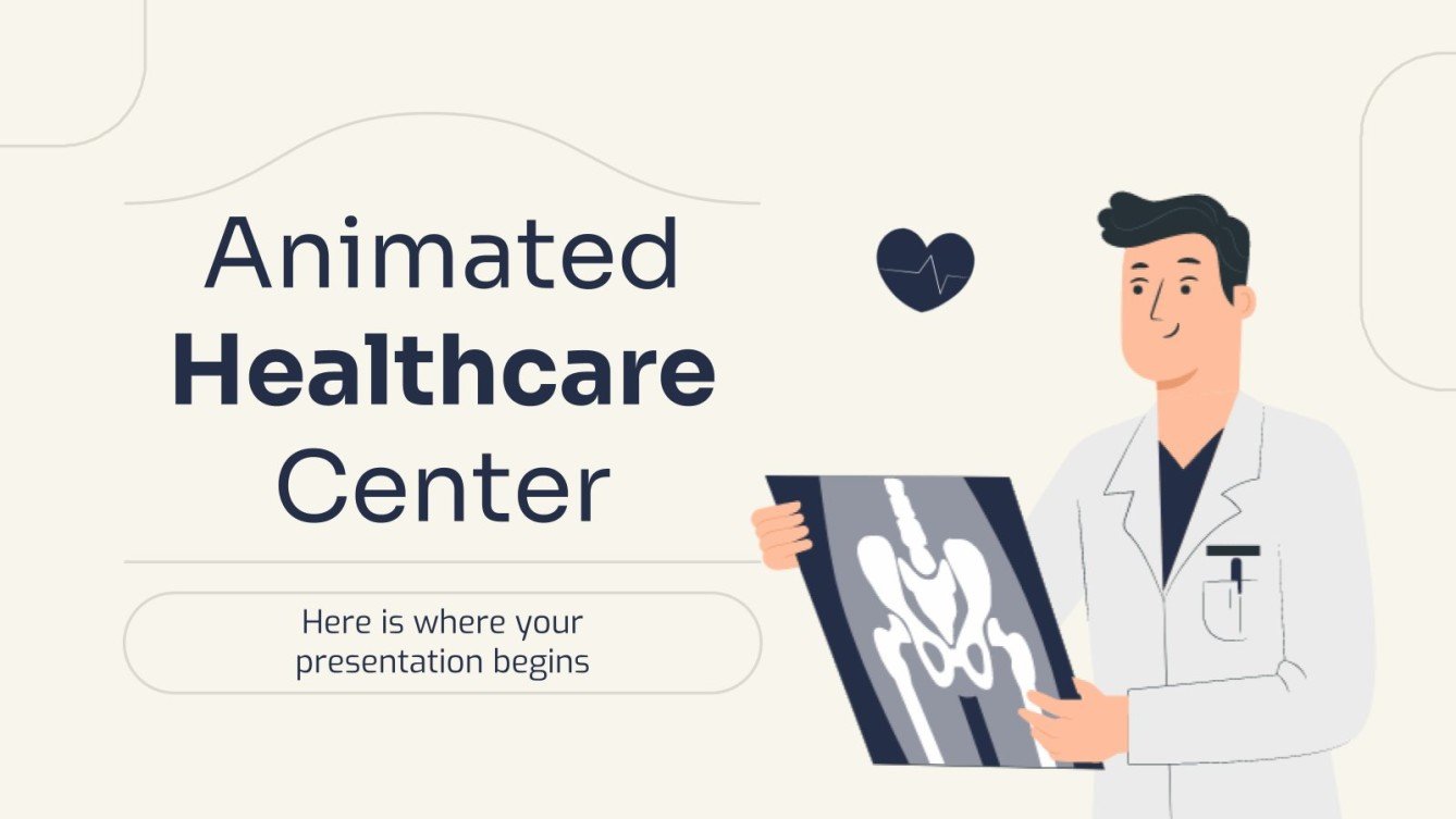 Animated Healthcare Center | Google Slides & PPT template