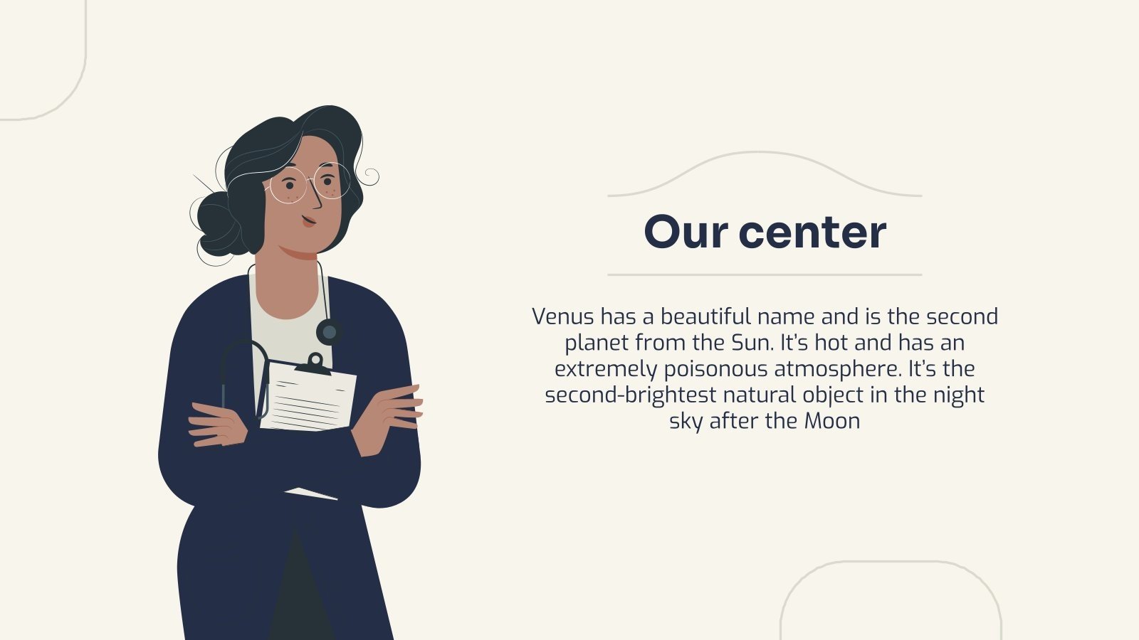 Animated Healthcare Center | Google Slides & PPT template