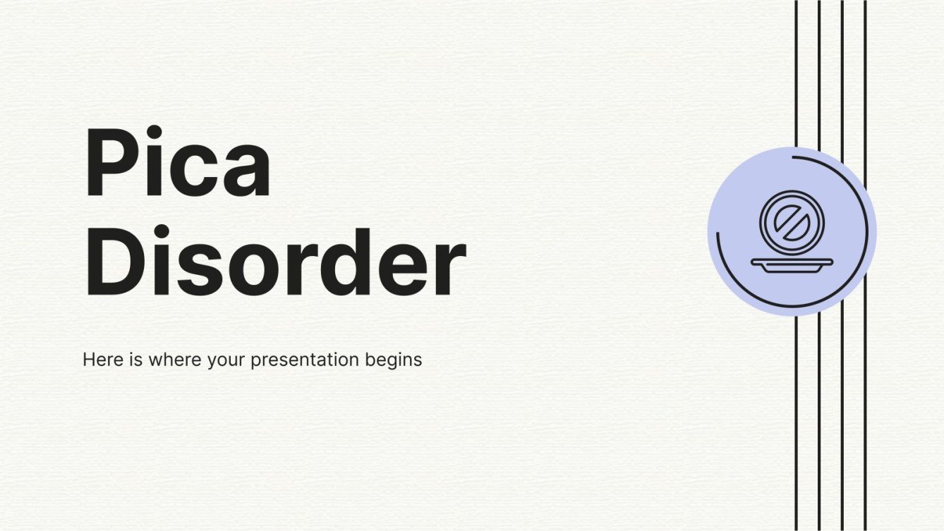 Pica Disorder | Google Slides and PowerPoint