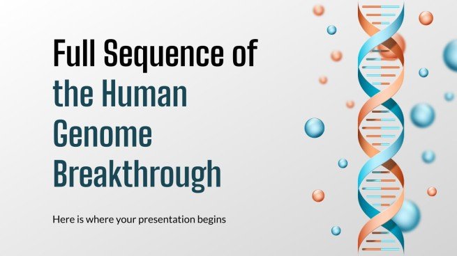 Full Sequence of the Human Genome | Google Slides & PPT