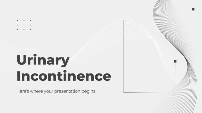 Urinary Incontinence | Google Slides & PowerPoint Theme