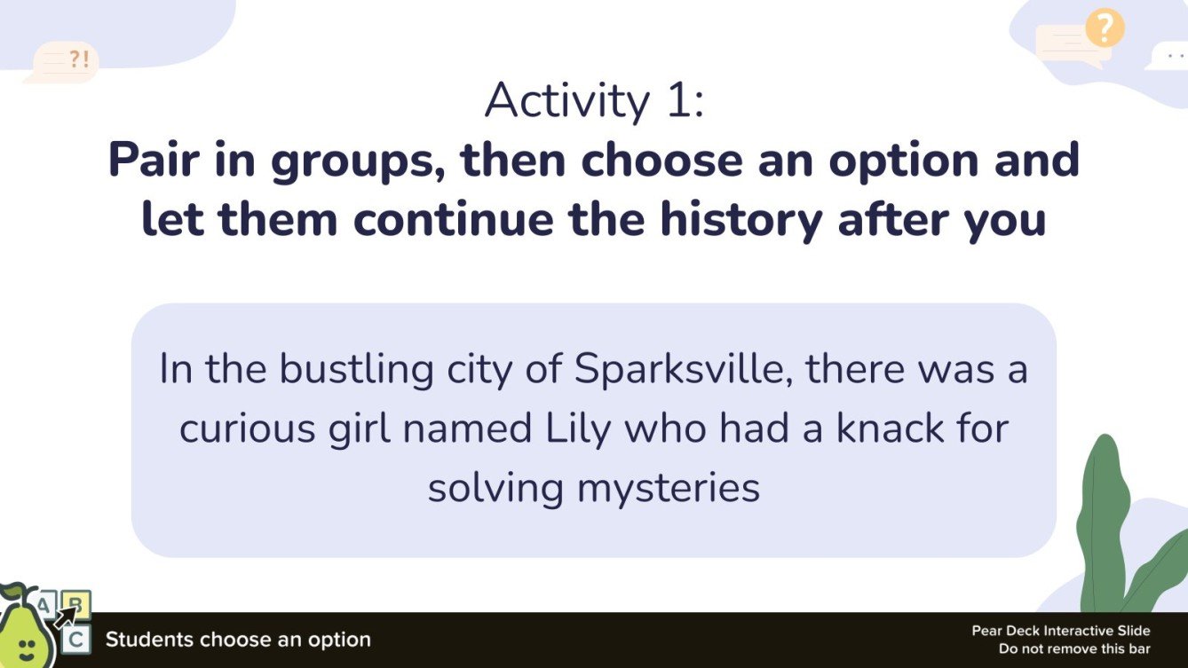 Social Skills for Elementary using Pear Deck